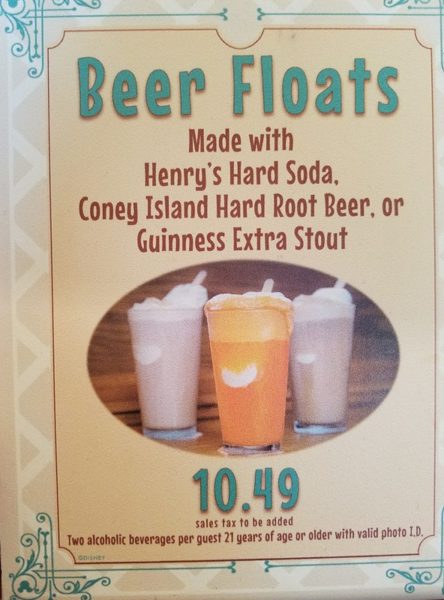 Beer Floats at Disney California Adventure Park For the 21 and Over ...