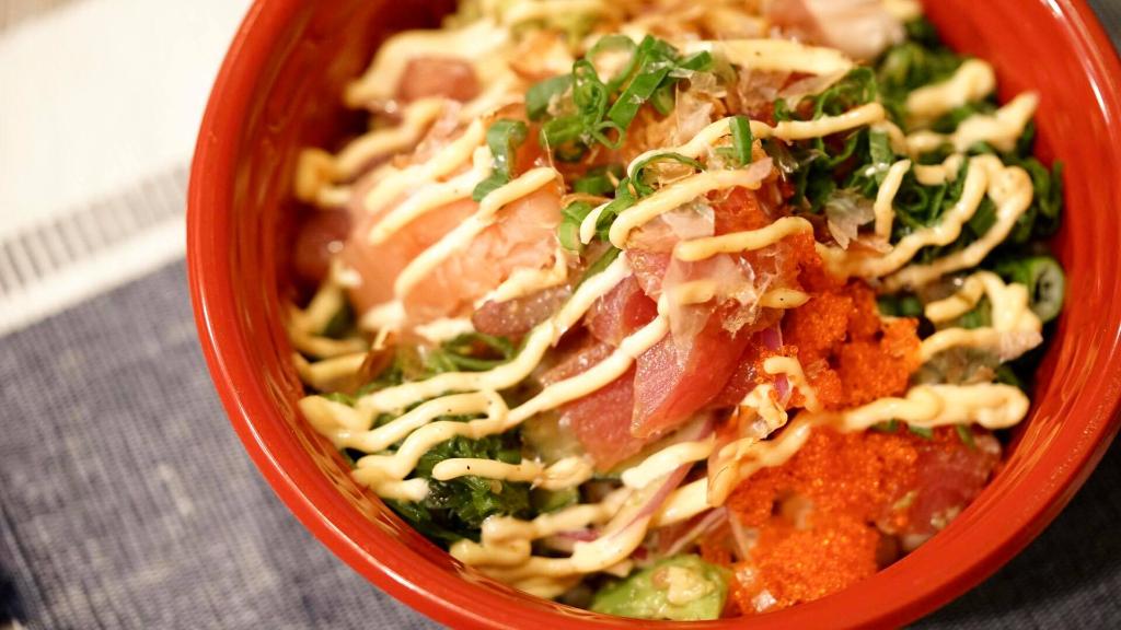 Create Your Own Fish Dish With The Build Your Own Poke Bowl at Surfside ...