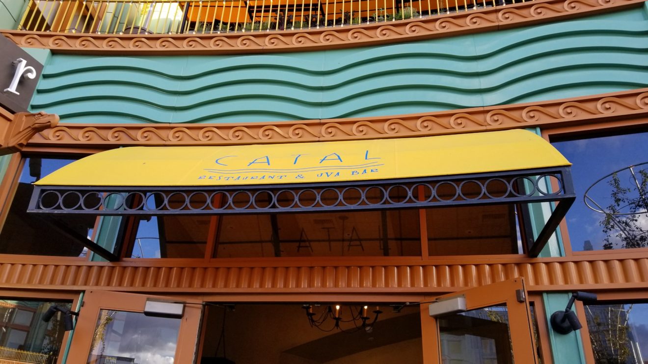 Dinner with a view at the Catal Restaurant in Downtown Disney | Chip ...