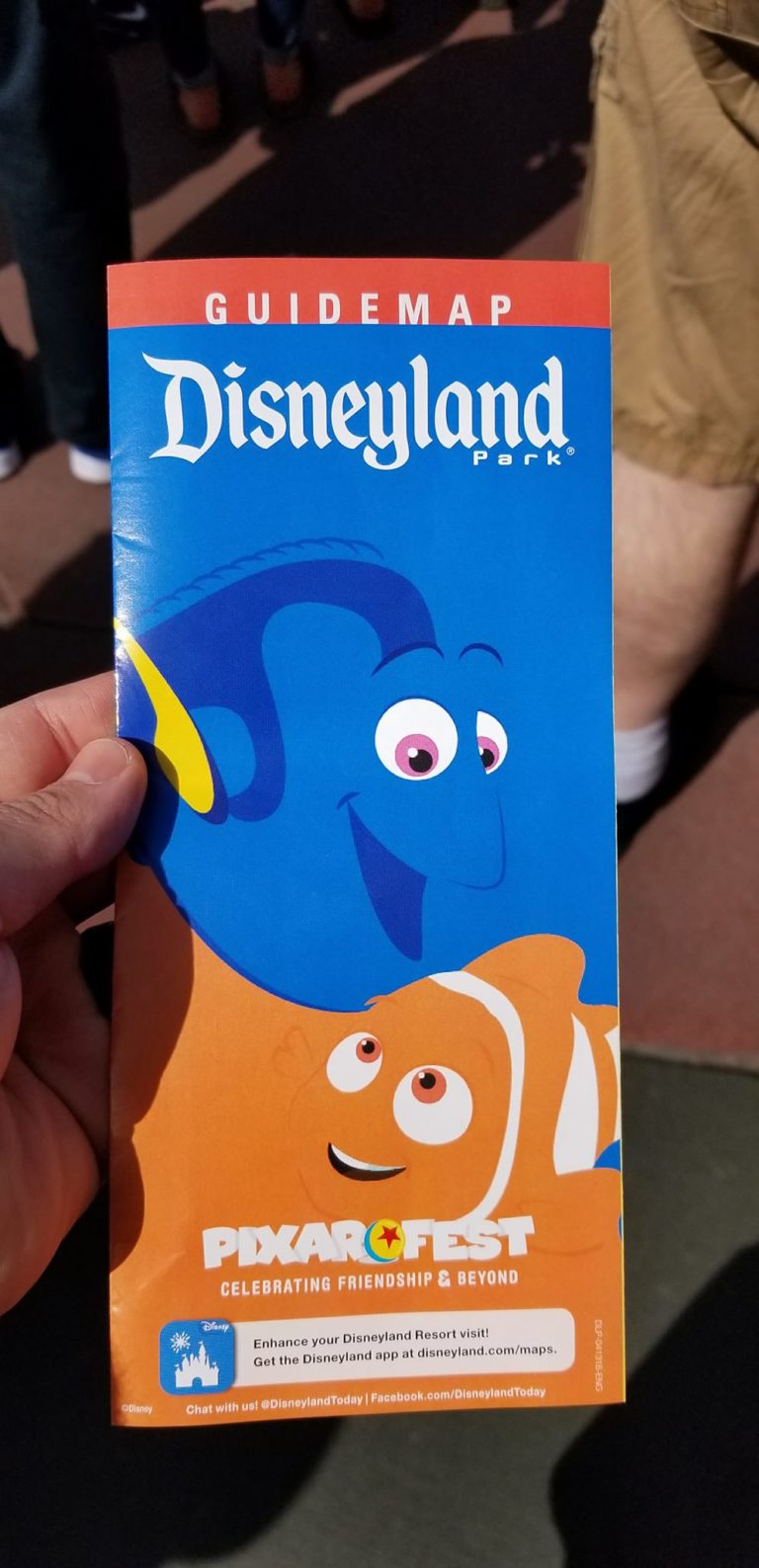 Pixar Fest Park Maps Have Arrived at Disneyland | Chip and Company