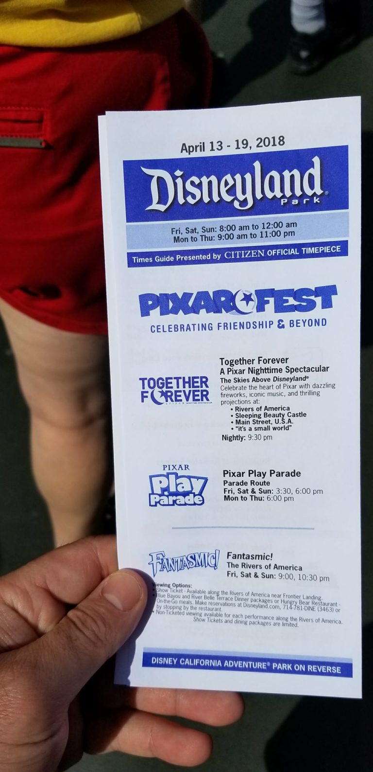 Pixar Fest Park Maps Have Arrived at Disneyland | Chip and Company