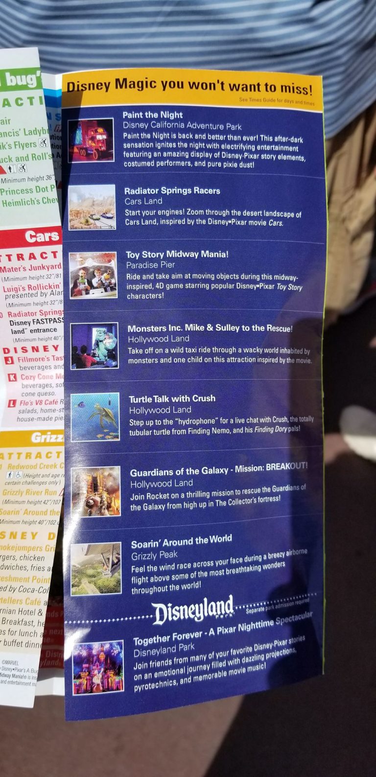 Pixar Fest Park Maps Have Arrived at Disneyland | Chip and Company