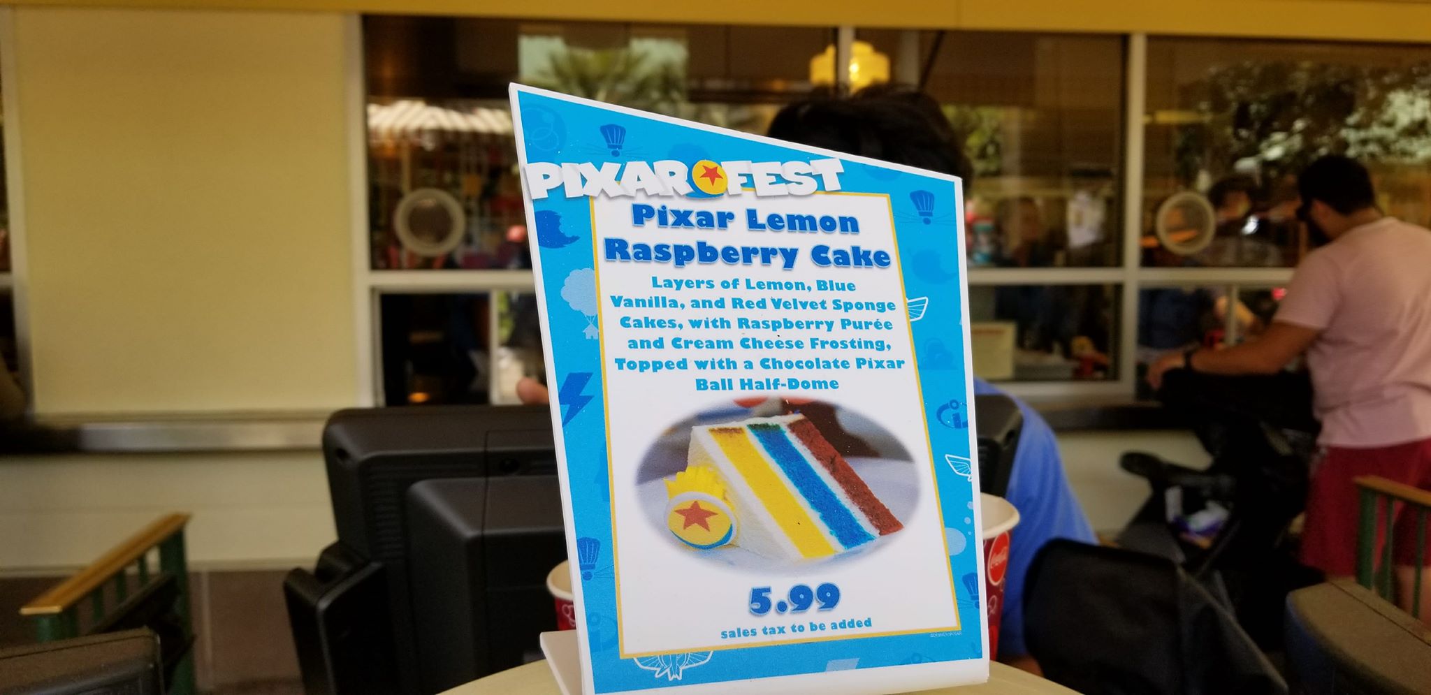 Pixar Lemon Rasberry Cake 1