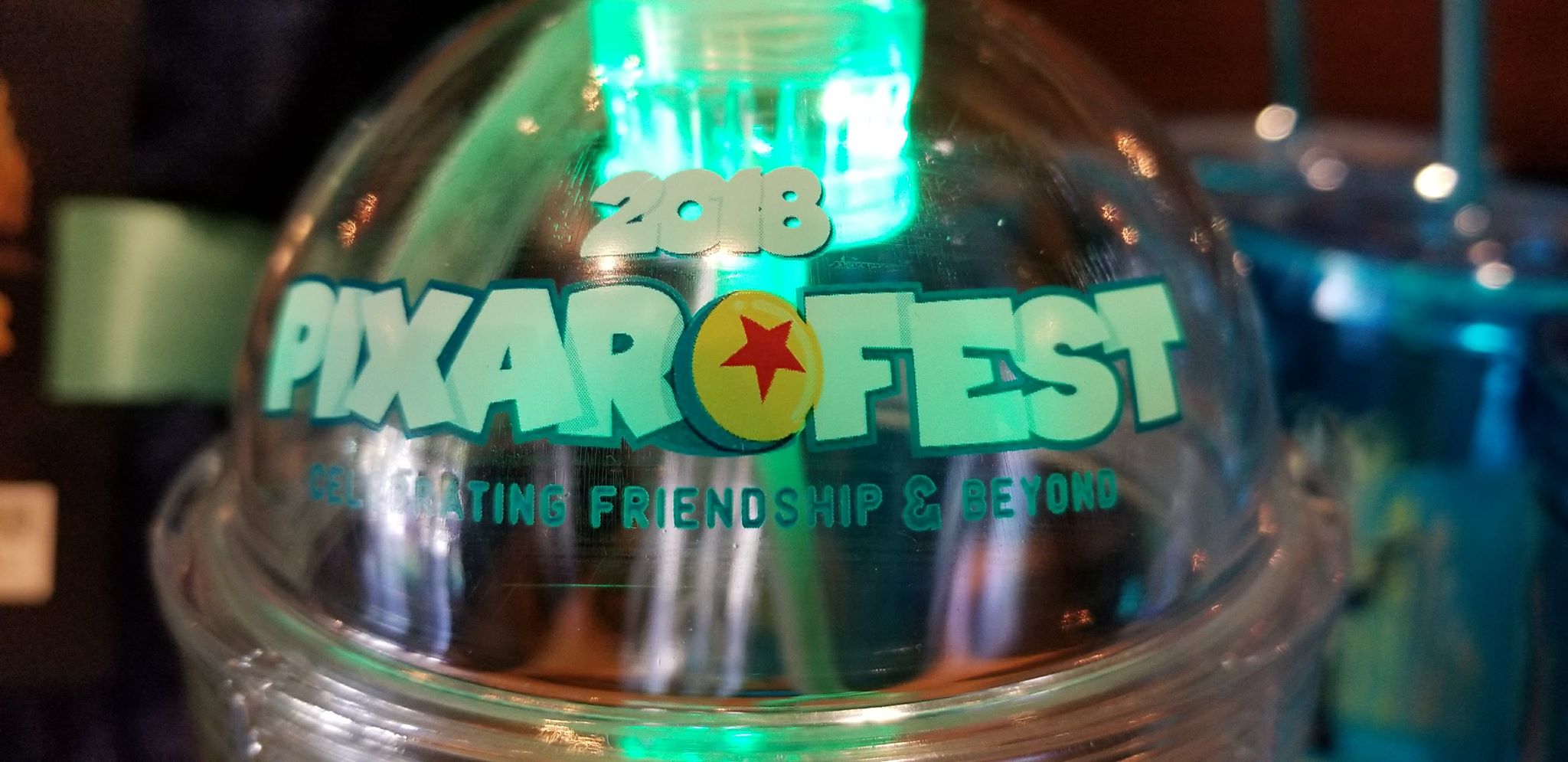 OOOOOH Check Out the Green Alien Light-Up Tumbler from Pixar Fest ...