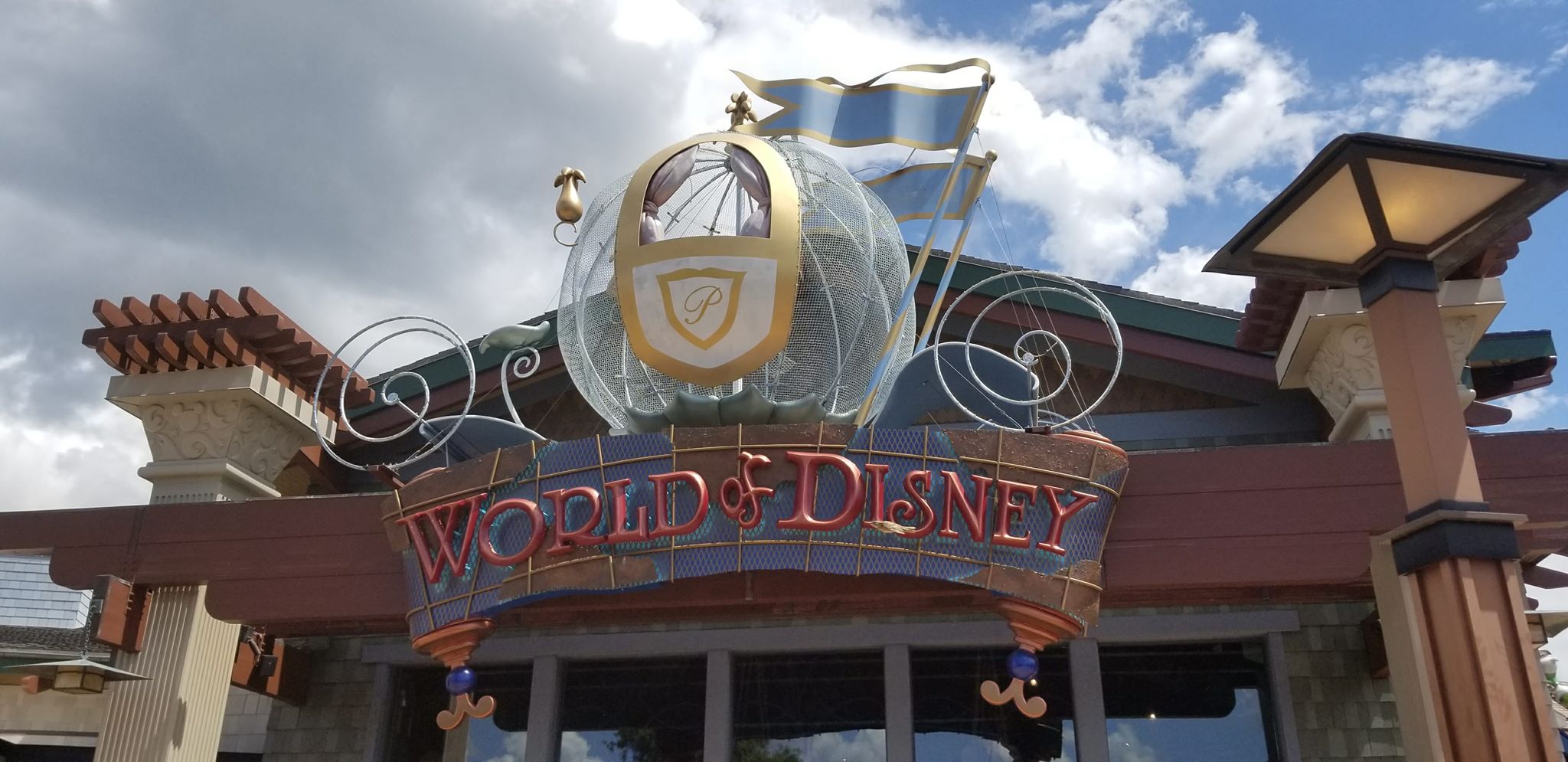 Iconic Entrances at World of Disney Store in Disney Springs | Chip and ...