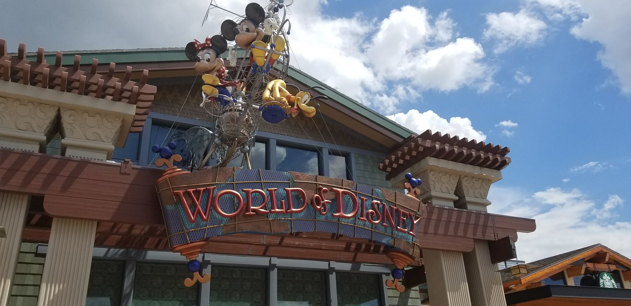 Iconic Entrances at World of Disney Store in Disney Springs | Chip and ...