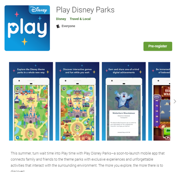 All New 'Play Disney' Parks App Coming to Disneyland and Walt Disney ...