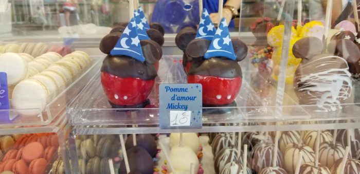 How Adorable are These Sorcerer Mickey Apples From Disneyland Paris ...