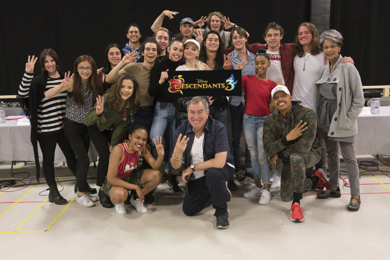 First Photo From The Set of "Descendants 3" Featuring The Four Villain ...