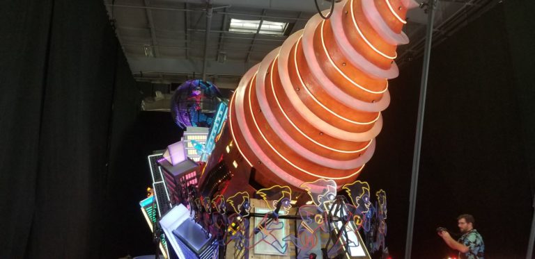 Sneak Peek Of The New Incredibles Float For The Paint The Night Parade ...
