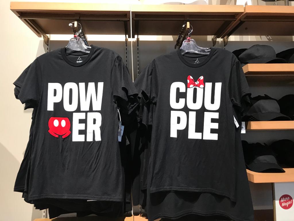 Rock Your Power Couple Style With Fun Disney Couples Shirts | Chip and ...