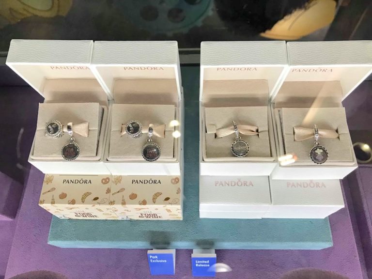 New Food and Wine Pandora Charm Set and Passholder Charm | Chip and Company