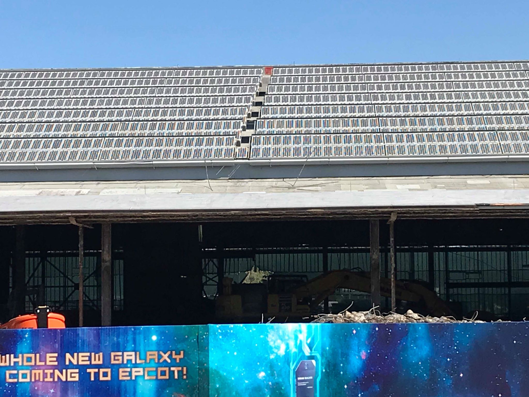 Photo Update: Guardians of the Galaxy Coaster Is Moving Along | Chip ...