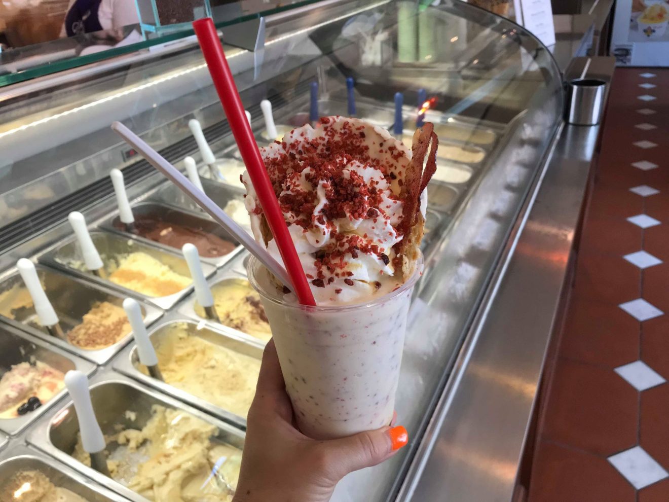 Incredible Maple Bacon Shakes Available At Vivoli il Gelato | Chip and ...
