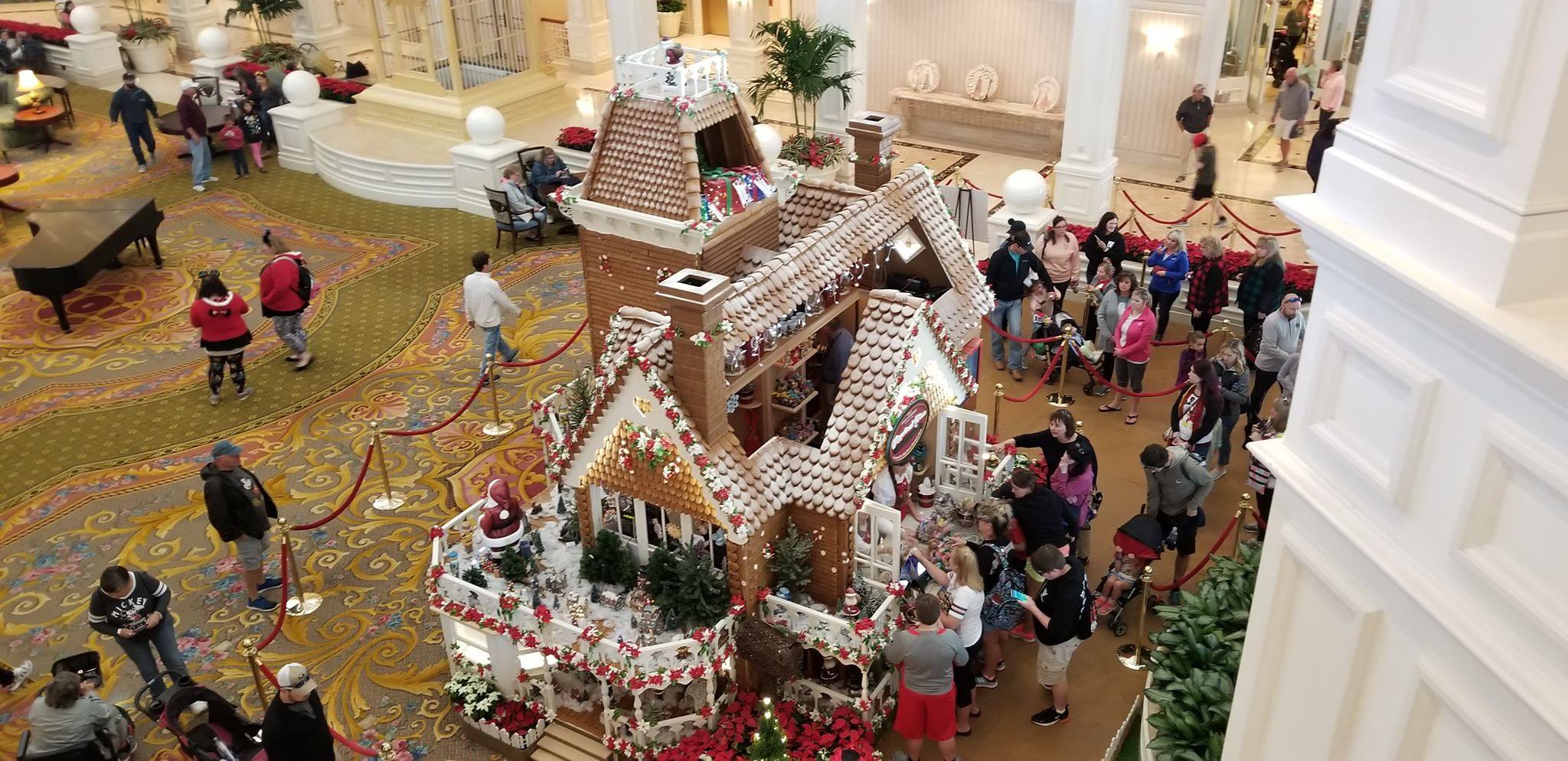 The Gingerbread House at the Grand Floridian is Complete | Chip and Company