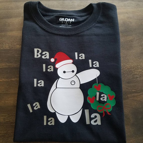 Ba La La La La With A Christmas Baymax Shirt For The Holidays | Chip ...