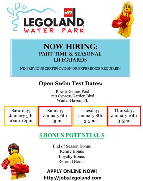 Legoland Is Looking For Part-Time and Seasonal Lifeguards | Chip and ...
