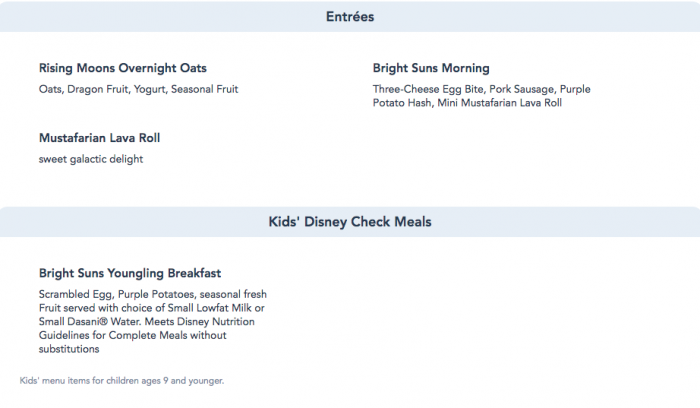 Docking Bay 7 Food and Cargo Menus Opening May 31, 2019 | Chip and Company