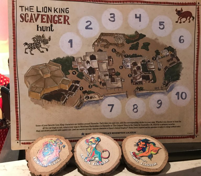 Lion King Scavenger Hunt | Chip and Company