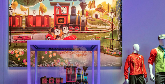 Mickey and Minnie's Runaway Railway Train Revealed | Chip and Company