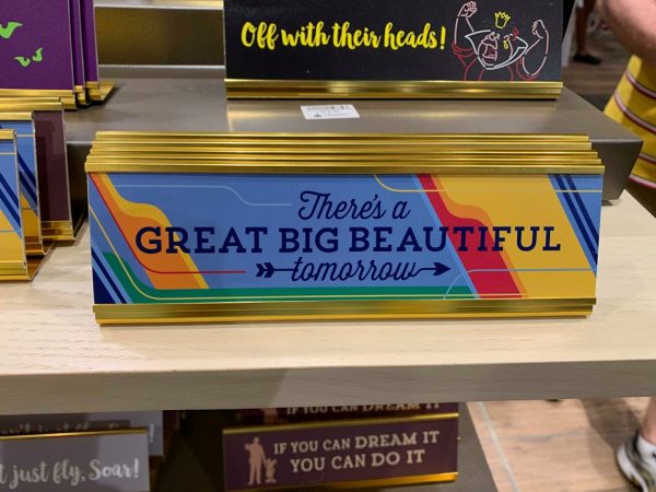 Disney Parks Desk Signs Add A Touch Of Magic To your Work Space | Chip ...