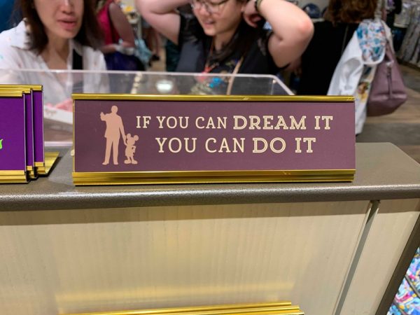 Disney Parks Desk Signs Add A Touch Of Magic To your Work Space | Chip ...