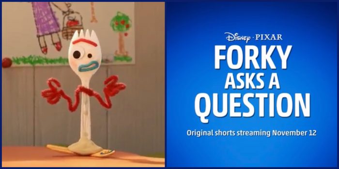New Trailer Released for "Forky Asks A Question" Coming to Disney+ ...