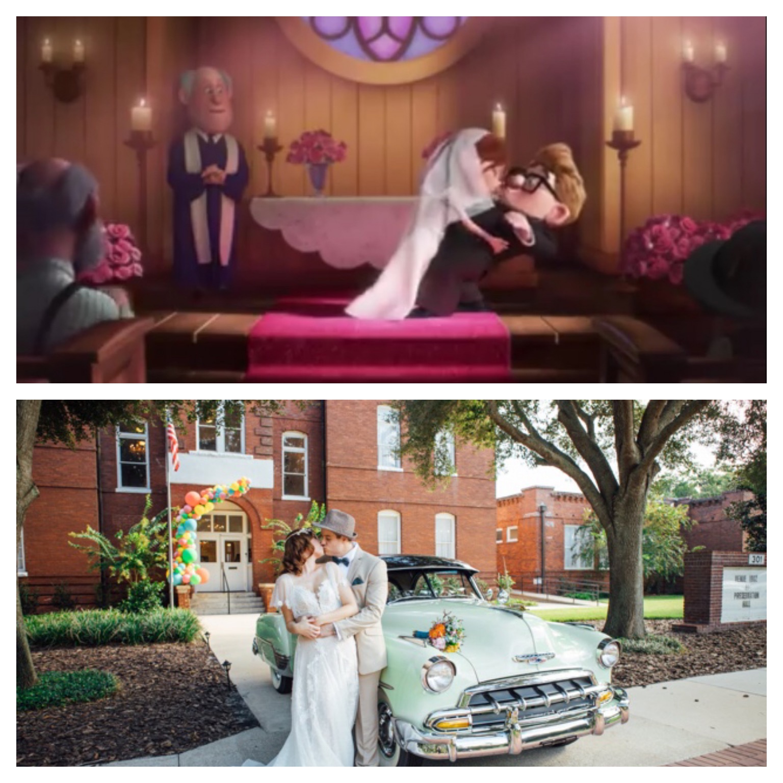 Disney’s ‘Up’ Elopement Photoshoot Proves Adventure Is Out There | Chip ...