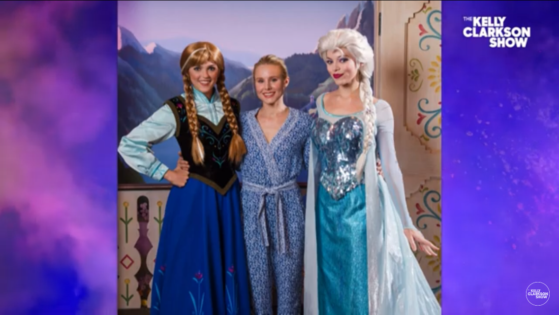 Kristen Bell Couldn’t Believe Her Interaction With Anna and Elsa at ...