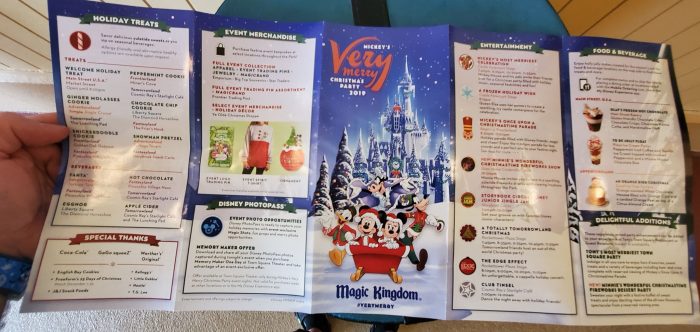 Explore The New Mickey's Very Merry Christmas Party Map | Chip and Company