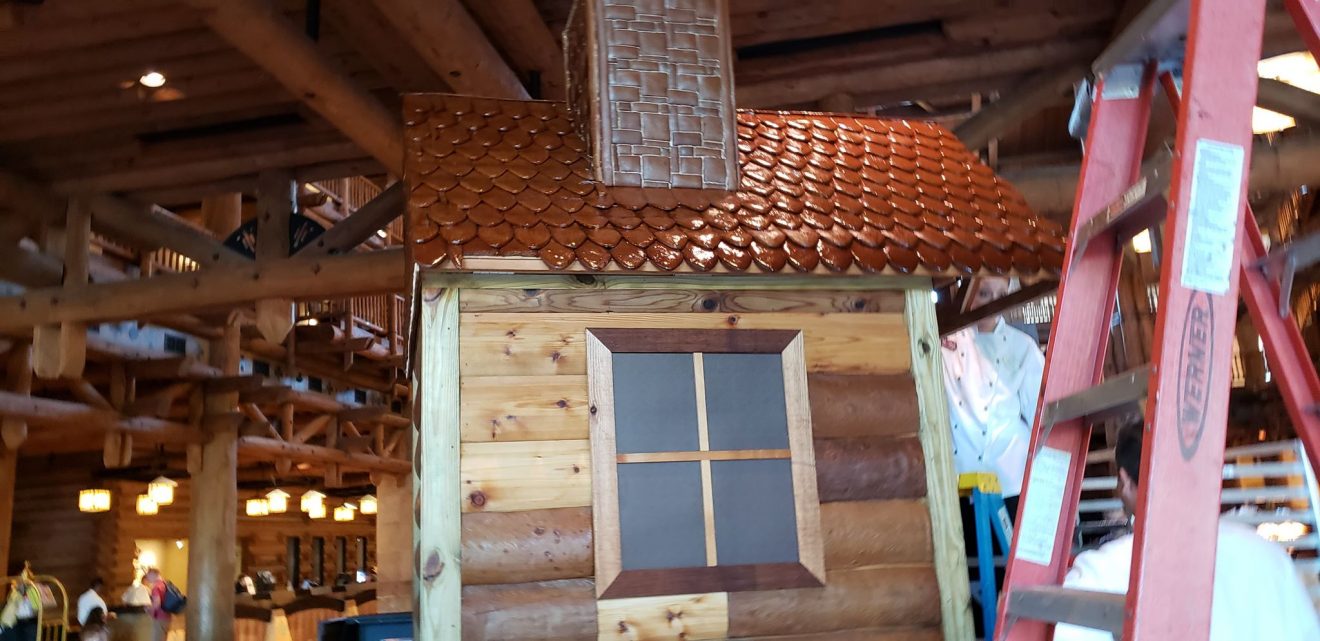 Gingerbread Cabin at Wilderness Lodge is Almost Here! | Chip and Company