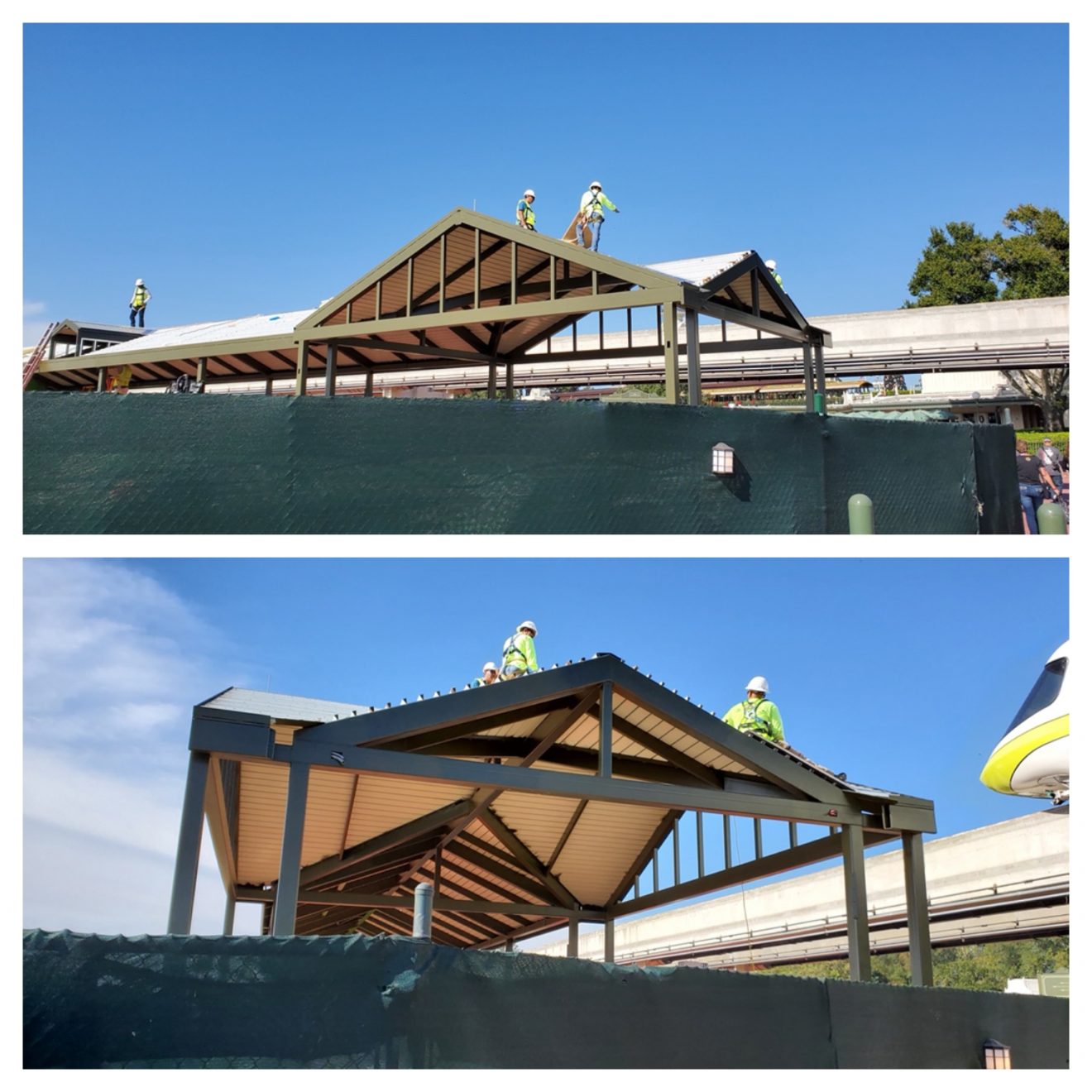 Photo Update: Magic Kingdom Entrance Construction Progresses Smoothly ...