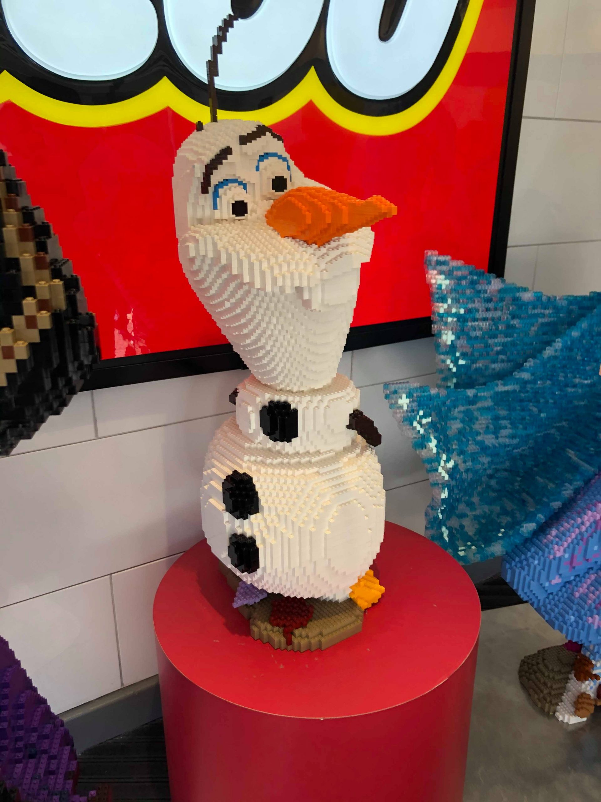 Frozen 2 LEGO Display Materializes in Disney Springs | Chip and Company