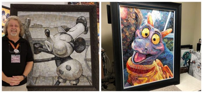 Greg McCullough and his Artwork at Epcot's Festival of Arts | Chip and ...