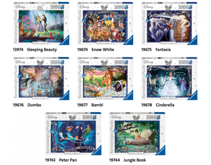 Disney Collectors Edition Puzzles Brings Disney Magic Together At Home ...