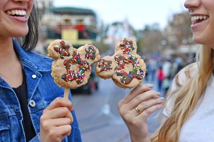 New Mickey Donut Krispy Available At Disneyland | Chip and Company