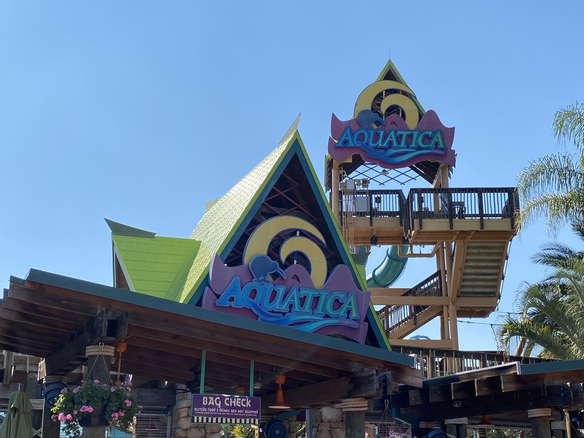 Riptide Race Construction Update At Aquatica Orlando | Chip and Company