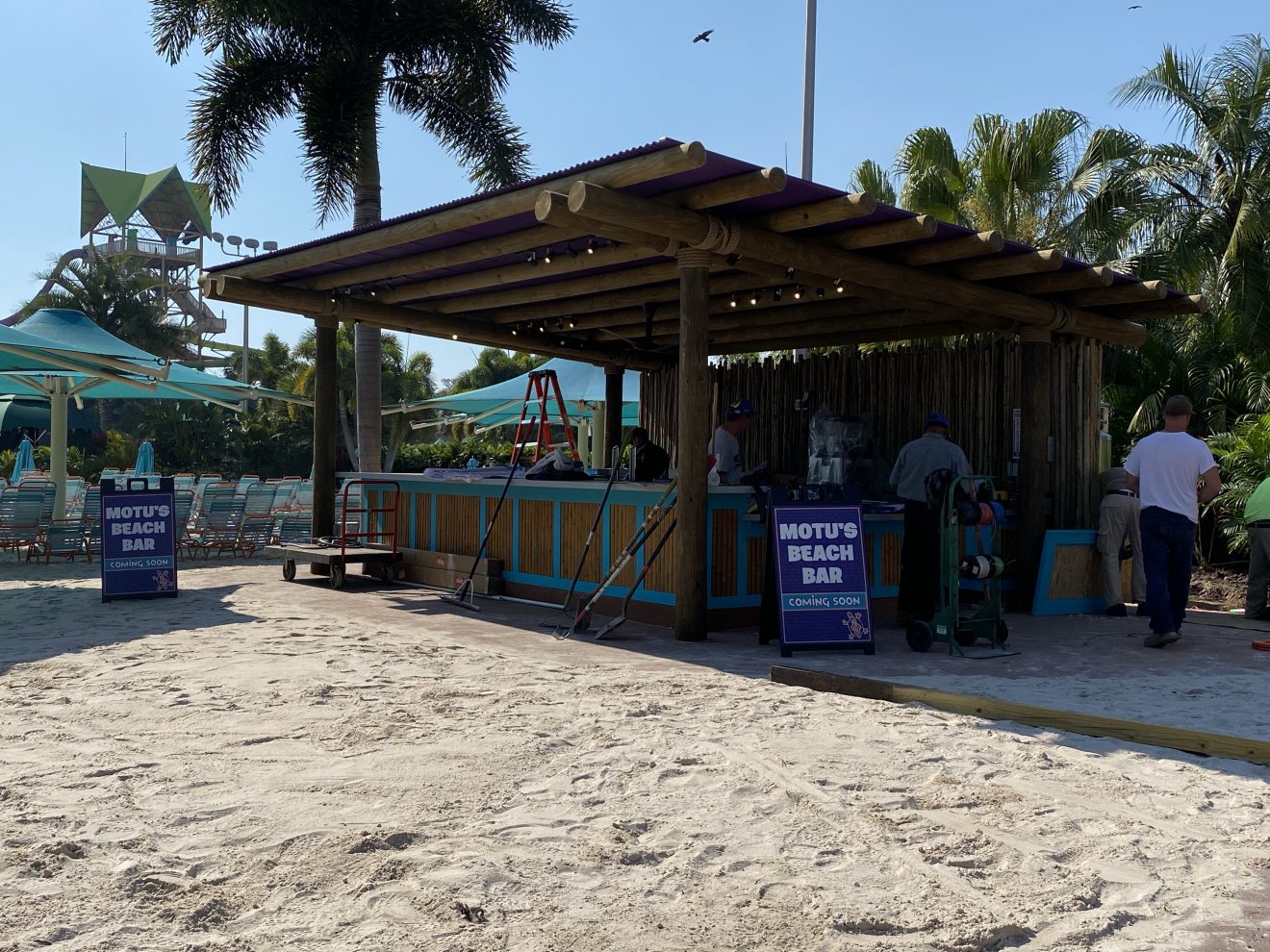 Riptide Race Construction Update At Aquatica Orlando | Chip and Company