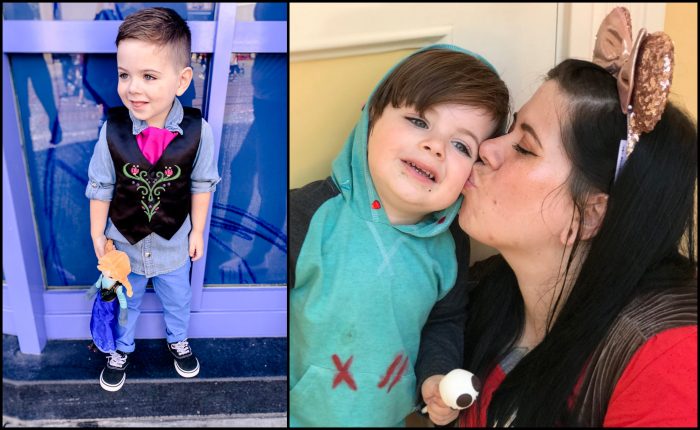 Disney Fan Creates Unique Outfits Out of Her Sons Favorite Disney ...