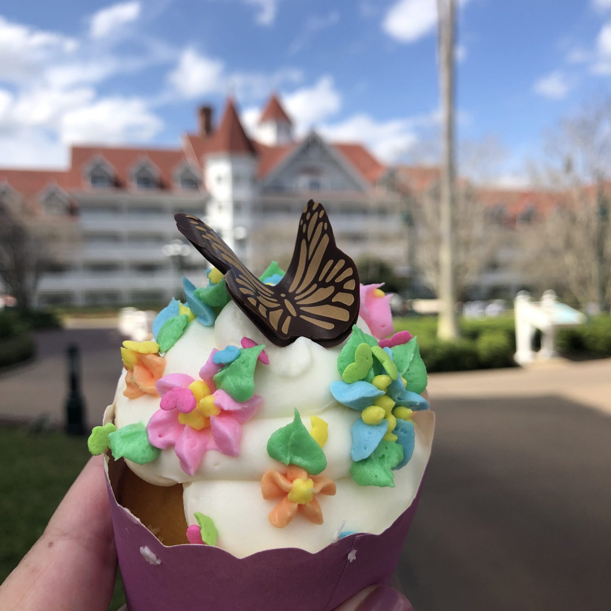 New Butterfly Cupcake Arrives At Walt Disney World | Chip and Company