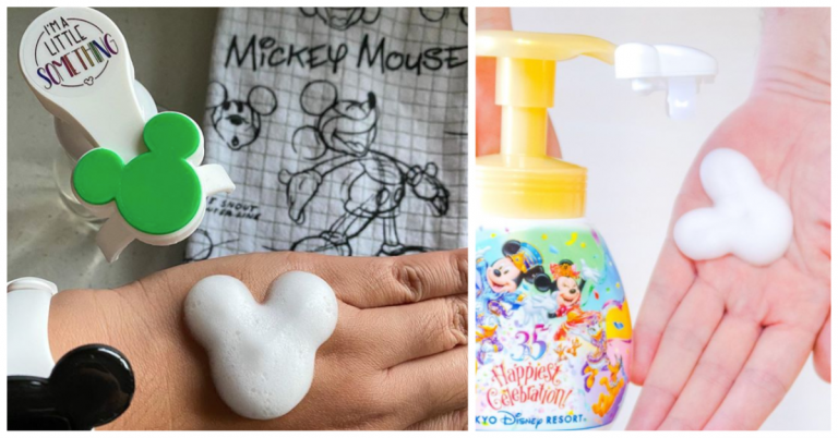 Mickey Shaped Soap Dispensers Make Handwashing Magical | Chip and Company