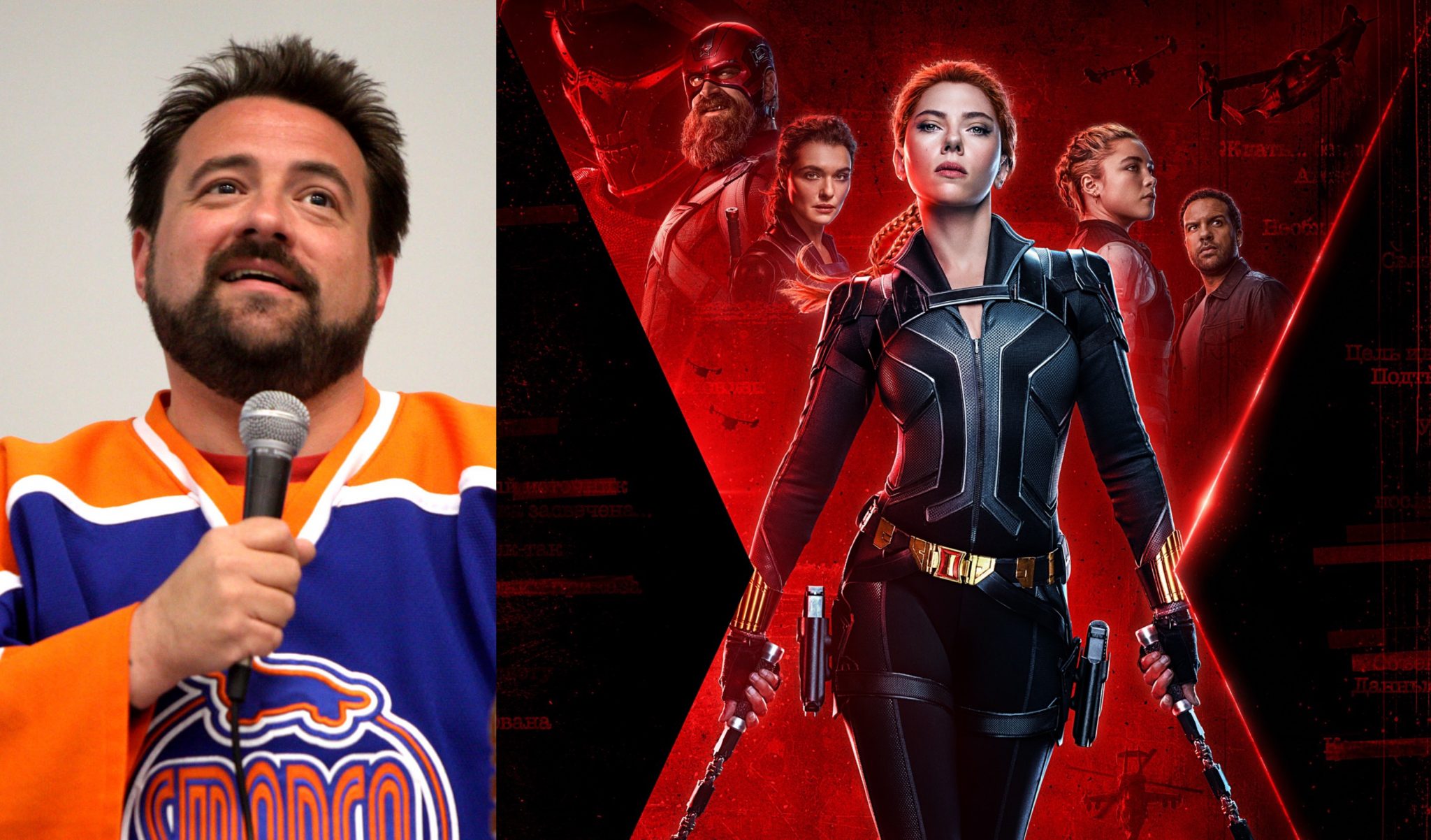 Kevin Smith Shares Why Marvel Studios Won't Premiere 'Black Widow' on ...