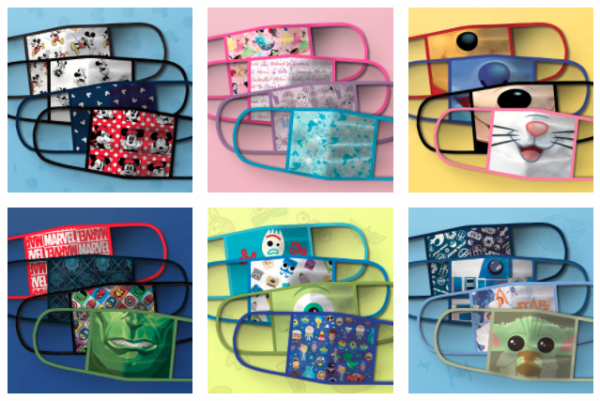 Disney Introduces Amazing Cloth Disney Face Masks for sale on ...