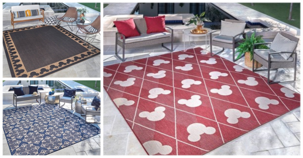 New Mickey Mouse Rugs Are Here To Get Our Patios Summer Ready | Chip ...
