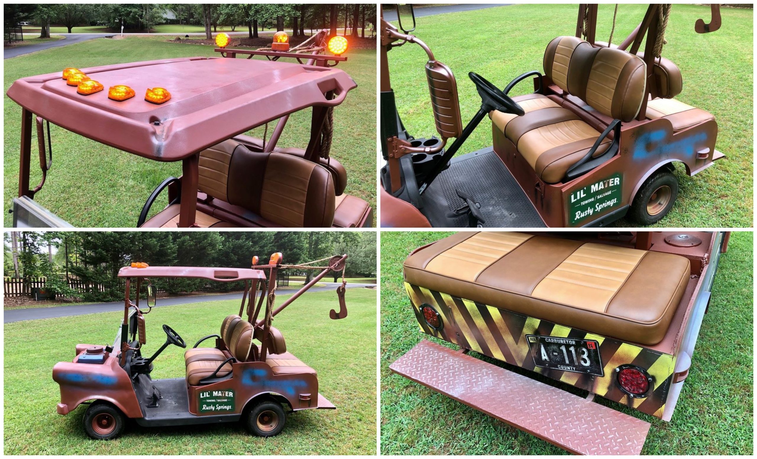 You Could Own Your Very Own 'Tow Mater' Golf Cart | Chip and Company