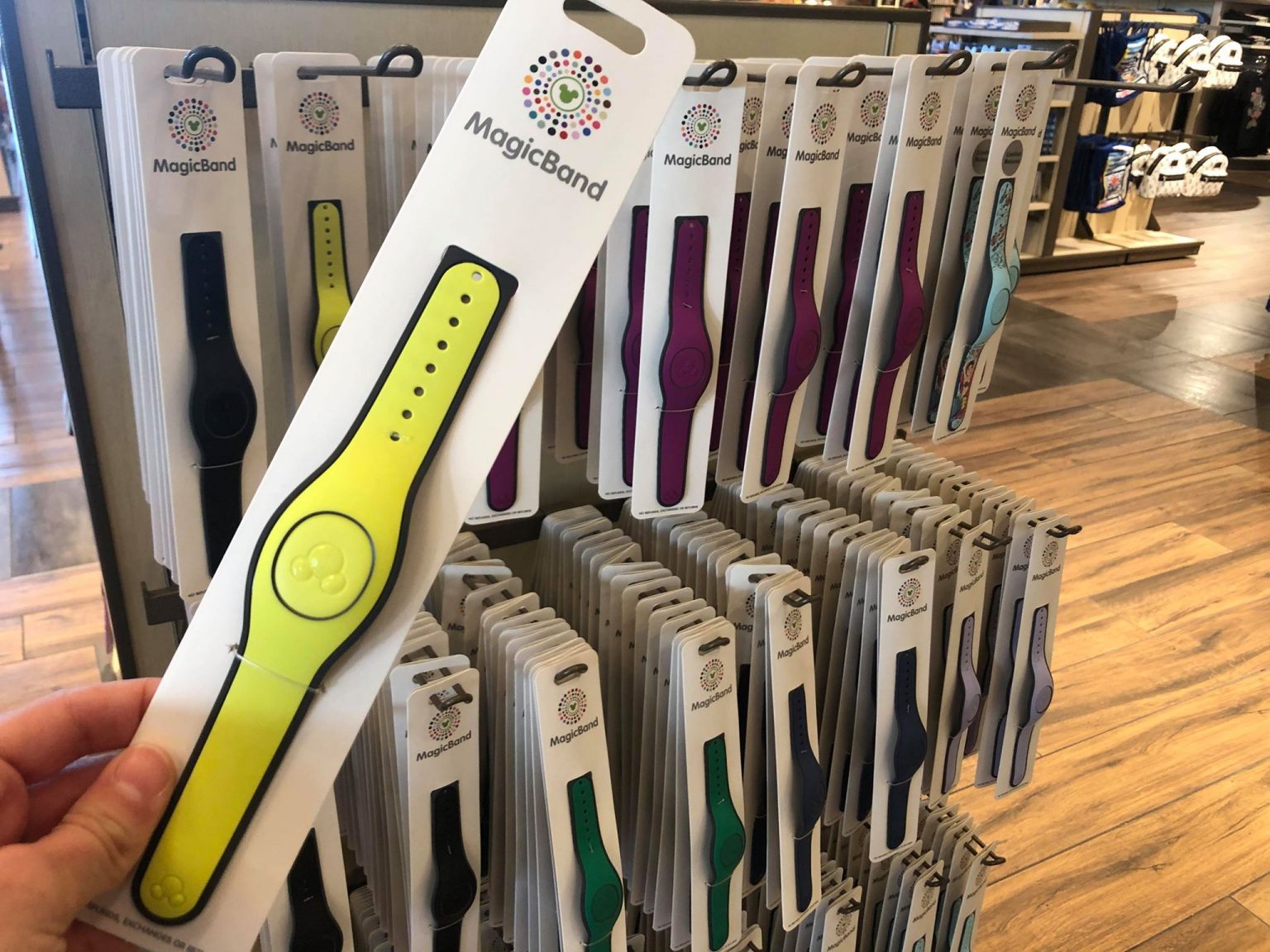 New Neon Yellow Magic Band Now available | Chip and Company
