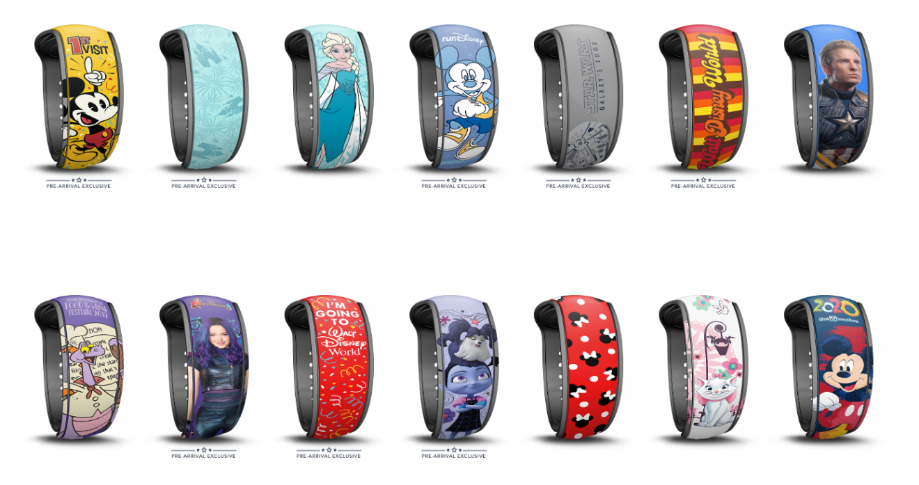 New Premium Disney MagicBand Designs Released | Chip and Company