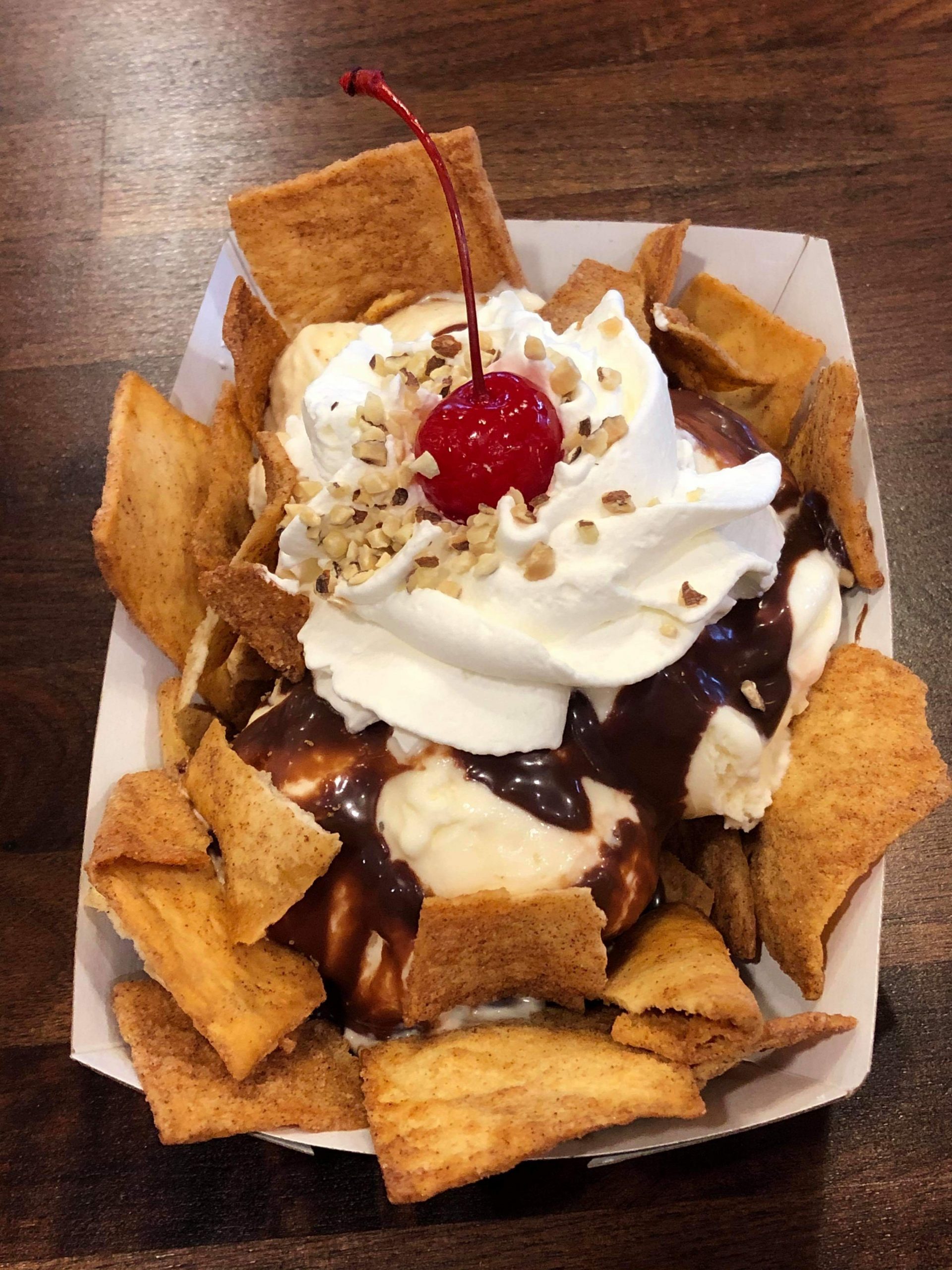 New Nacho Sundae at Ghirardelli in Disney Springs | Chip and Company