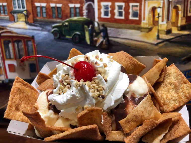 New Nacho Sundae at Ghirardelli in Disney Springs | Chip and Company