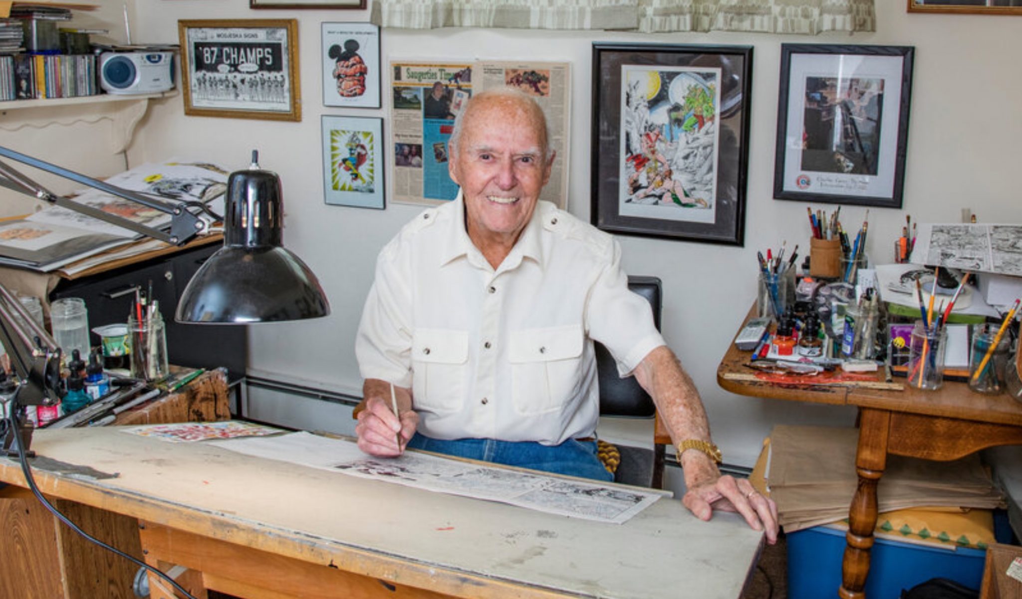 Marvel Comics Inker and Artist, Joe Sinnott, Dies at Age 93 | Chip and ...
